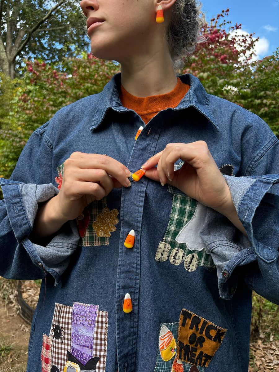 Candy Corn Buttons – hotfluff